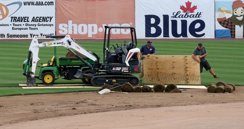 Repairs to baseball stadium underway at Bowman Field | News, Sports ...